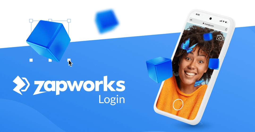 Zapworks - Log in - step 1
